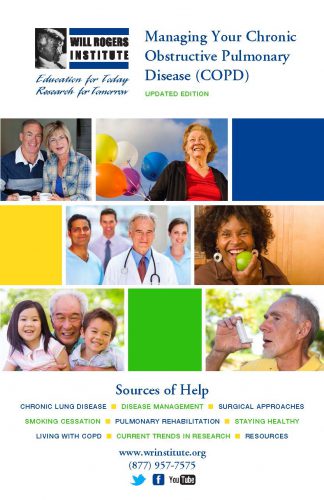MANAGING YOUR COPD BOOKLET - Will Rogers Institute